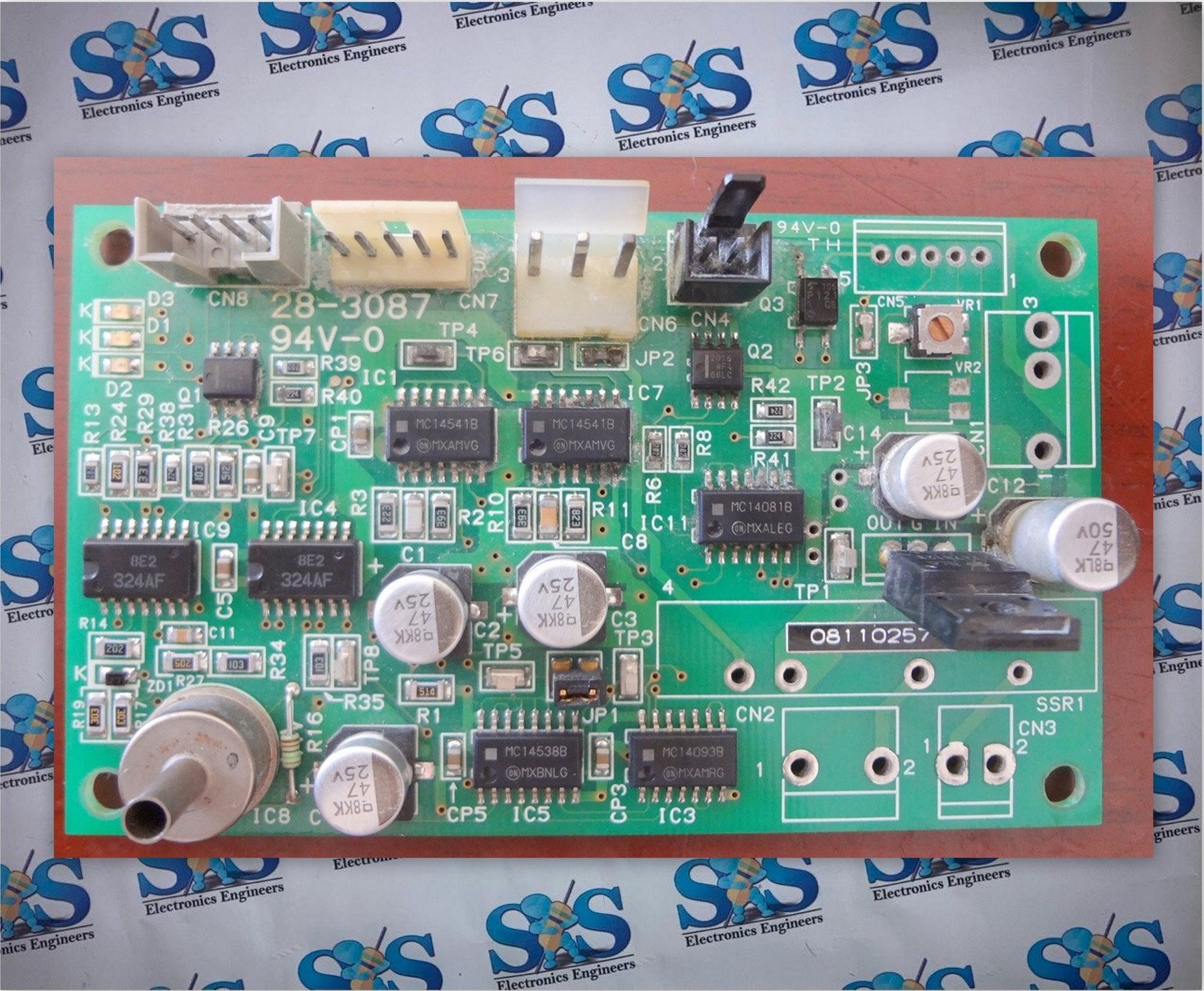 Shimadzu Pressure Sensor Control Board